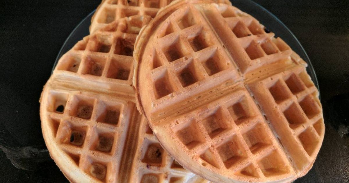 Dad's Lazy Waffles Recipe by Joe Fernandez