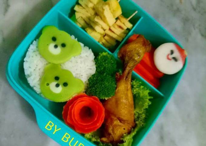 Resep Bento sate telur kotak oleh Bubu Muthia - Cookpad