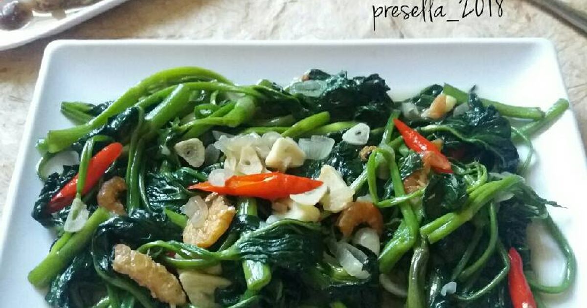 Resep Oseng Kangkung Original oleh Presella - Cookpad