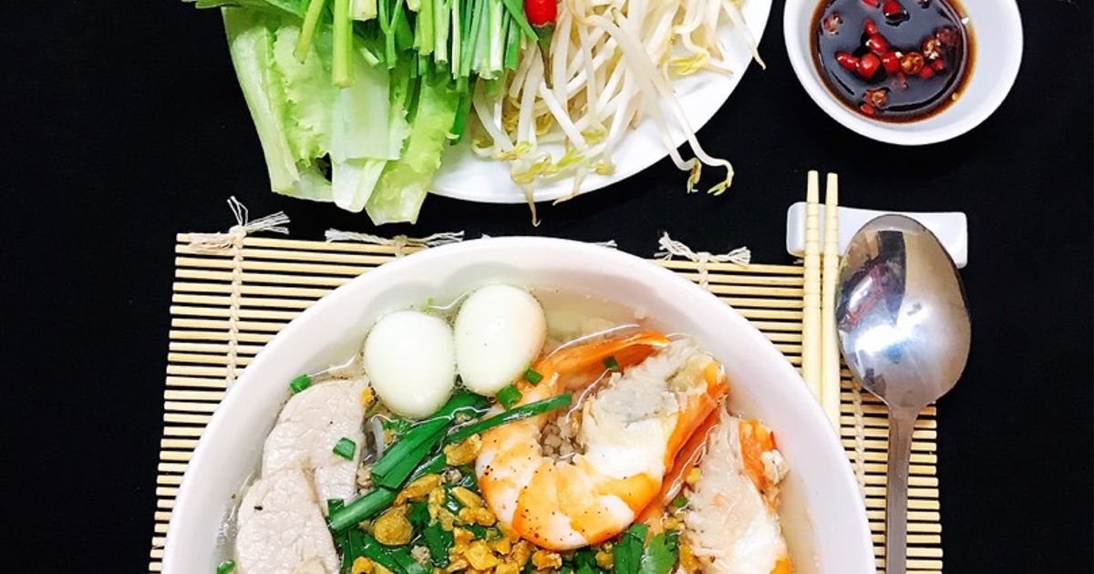 Hu Tieu Nam Vang (Phnom Penh Noodle Soup) Recipe By Hoàng Oanh