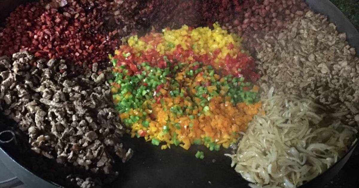 Discada de pollo - 18 recetas caseras- Cookpad