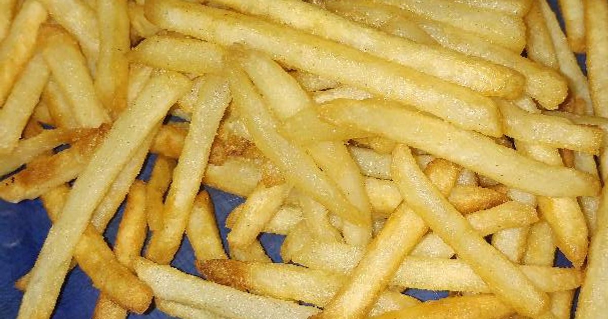 Air Fried Fast Food Style Fries Recipe By Virginia Elizabeth