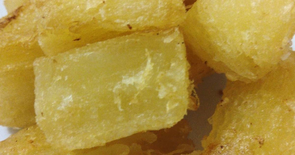 Resep Singkong goreng merekah empuk oleh Indah Roekmini - Cookpad