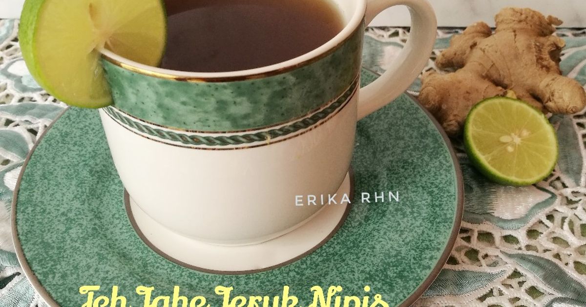 Resep Teh Jahe Jeruk Nipis oleh erika rhn - Cookpad