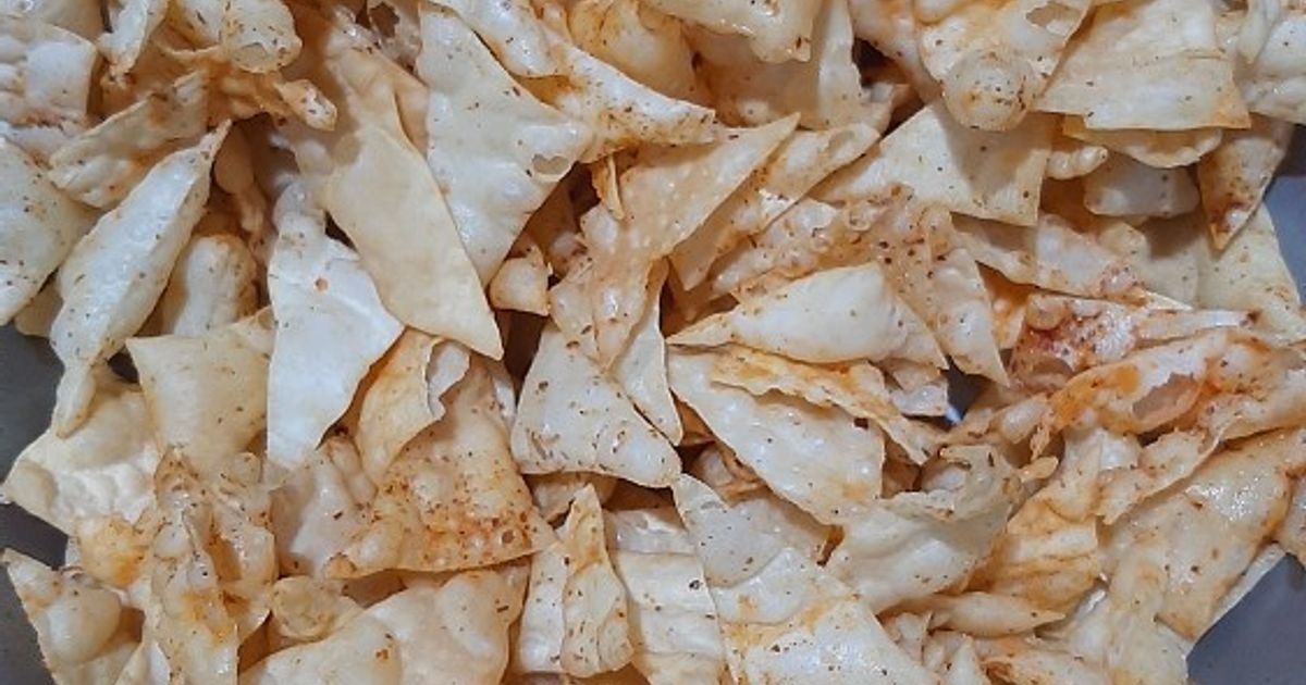 Resep Kripik Pangsit Balado oleh Titi Sahwati - Cookpad