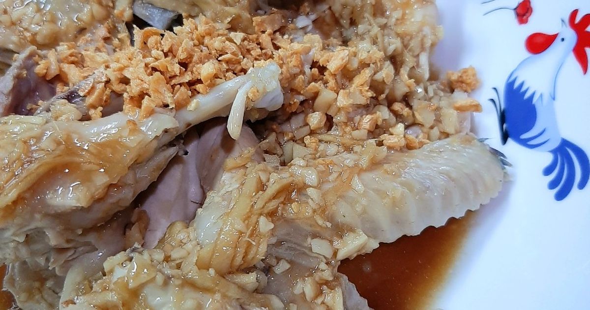 Resep Pek Cam Kee Ayam Rebus oleh Christine Octavia - Cookpad