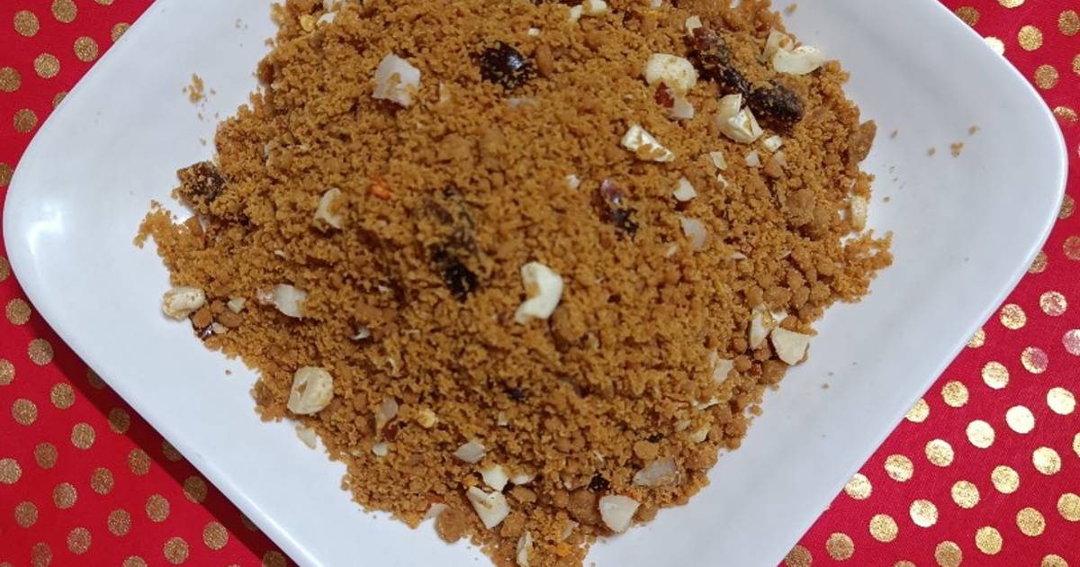 Ginger powder panjeeri Recipe by Seema Sharma - Cookpad