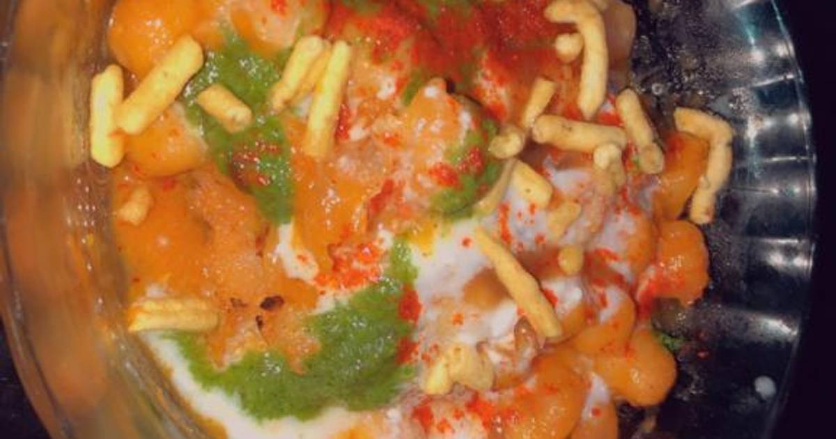 Tikiya chat Recipe by Poonam Jain - Cookpad