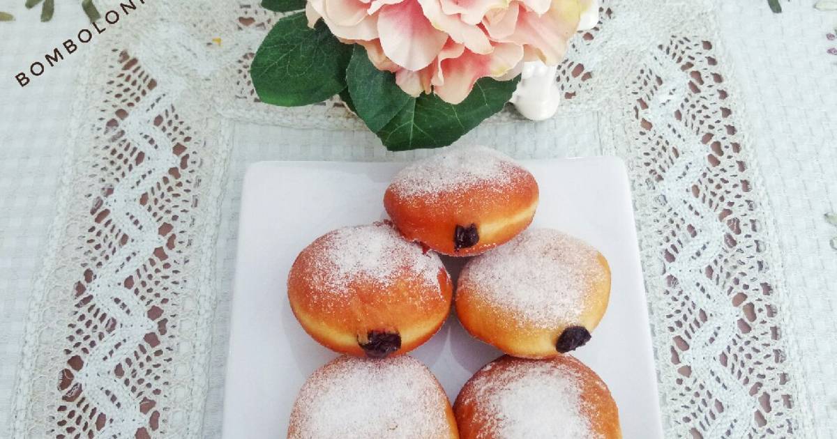 Resep 71. Donat Bomboloni dengan Bread Maker oleh Liona Dewi Alegia ...