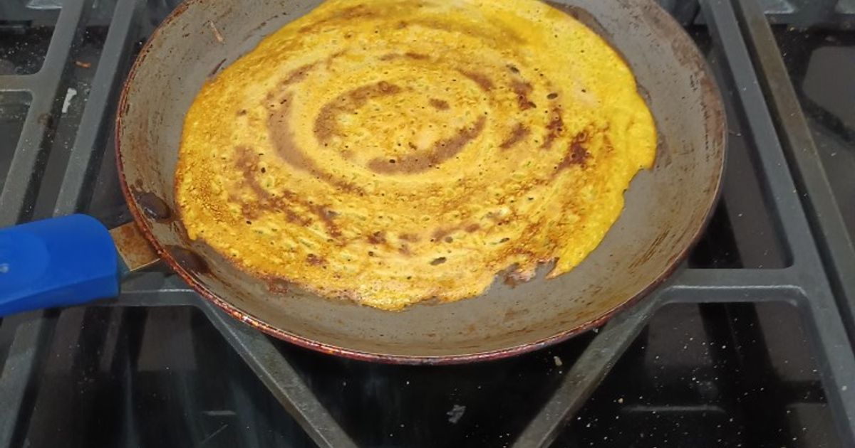 Tawa Punch Male Dal Rotti Golden Dossa Recipe by Sangeeta Sood - Cookpad