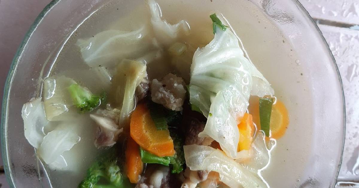 777 resep sayur sop bakso daging enak dan mudah - Cookpad