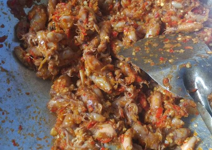 Resep Sambal cumi pedas oleh Marissa Dewias - Cookpad
