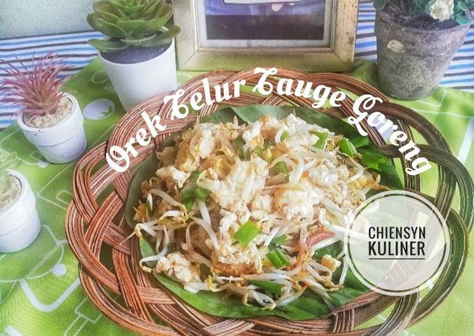 Resep Orek Telur Tauge Goreng oleh Chiensyn Kuliner - Cookpad