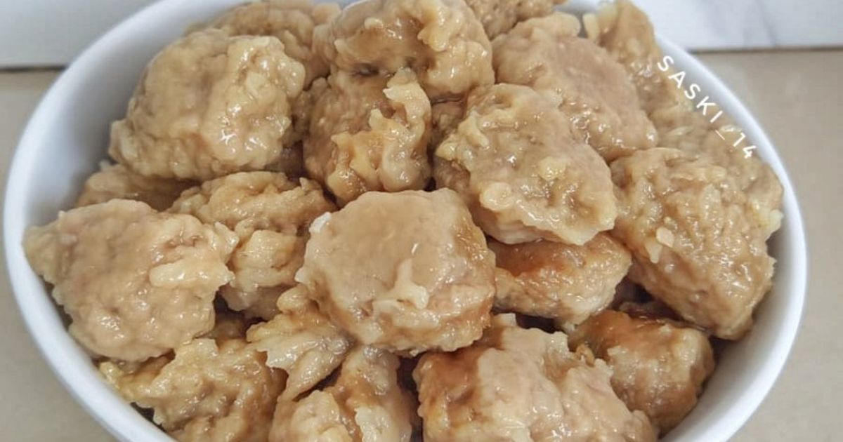Resep pentol ikan tongkol 500gr rumahan enak dan mudah - Cookpad