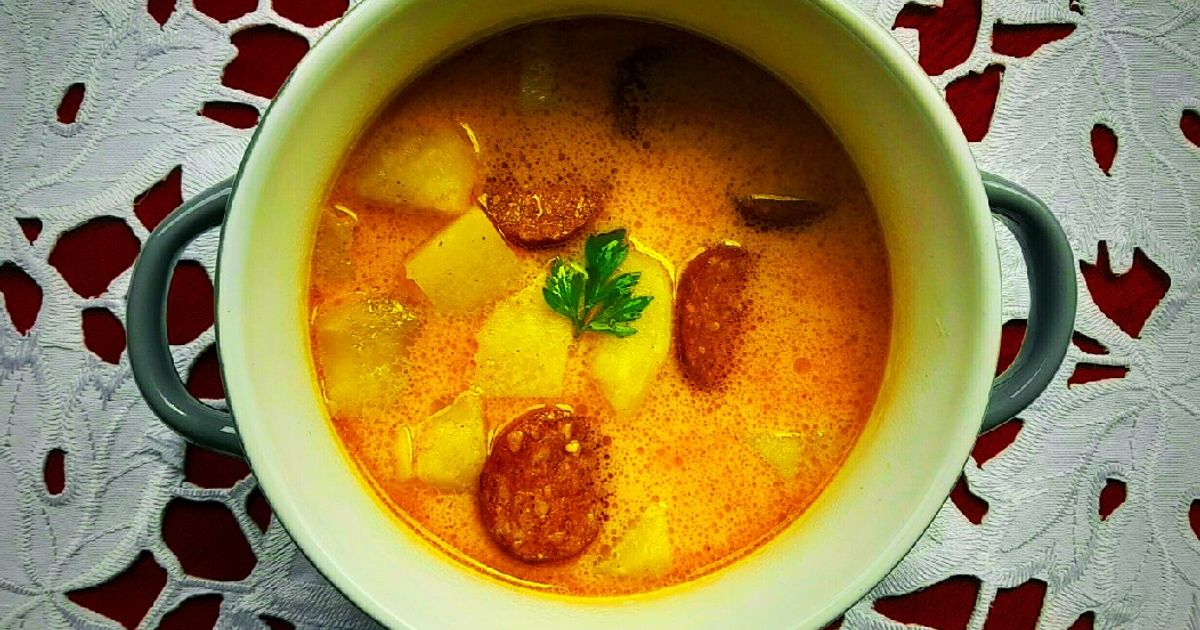 Kolbászos Krumplileves Gyerekeknek 👌 | Sándor Roland (Mr.Soup) receptje - Cookpad receptek
