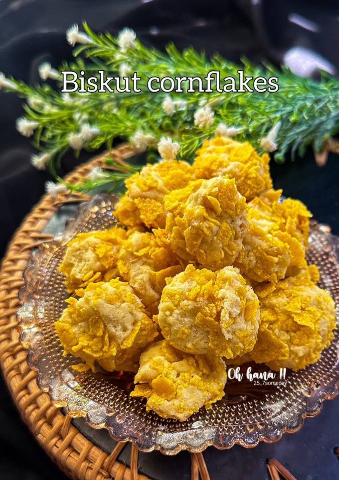 Resipi Biskut cornflakes oleh 0h Hana !! - Cookpad