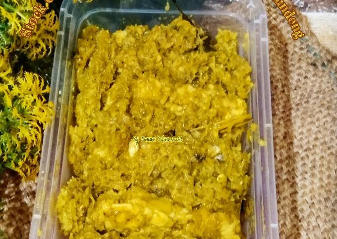Resep Stock Ungkep Tempe Bumbu Ayam Goreng Serundeng oleh Lanjarsih ...