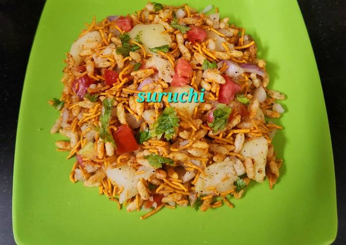2 Minutes Sukha Bhel/Dry Bhel for Kids Recipe by Suruchi (Dr. Ruchi ...