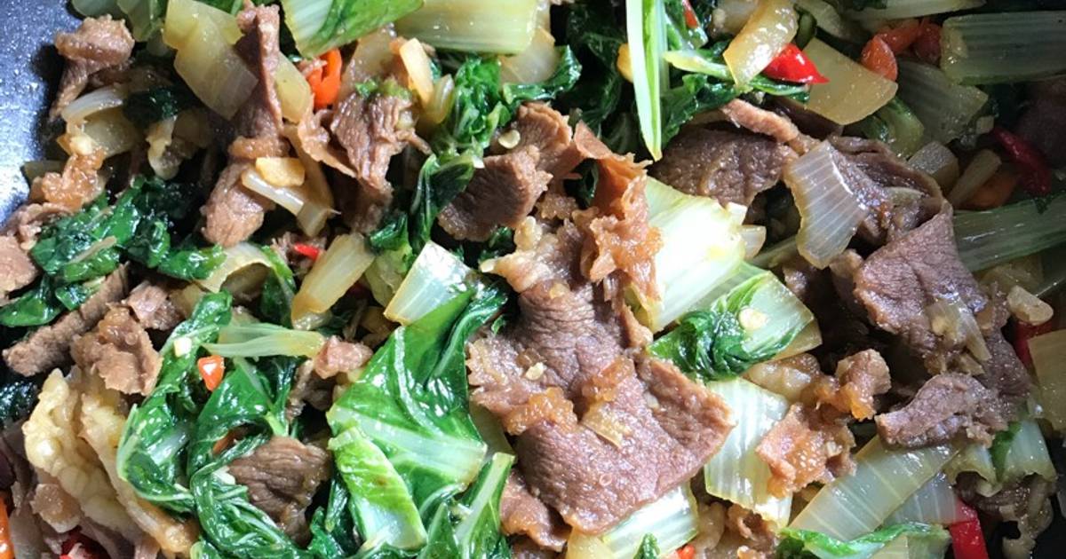 42 resep cah sapi baby kailan enak dan mudah - Cookpad