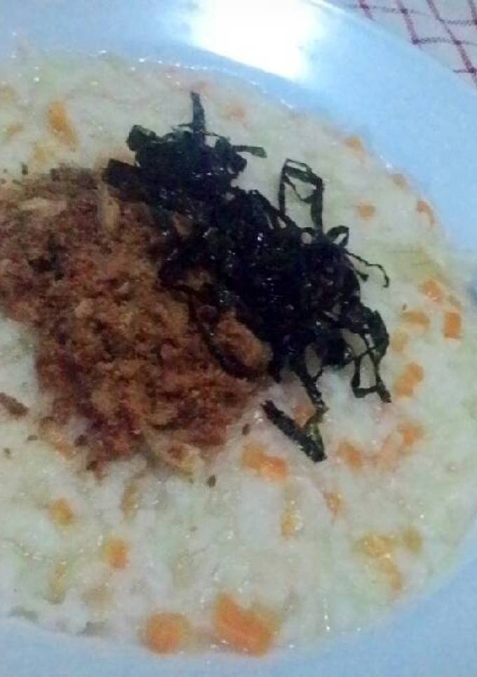 Resep Cabbage and Carrot Congee 😋 oleh Eka Kusuma - Cookpad