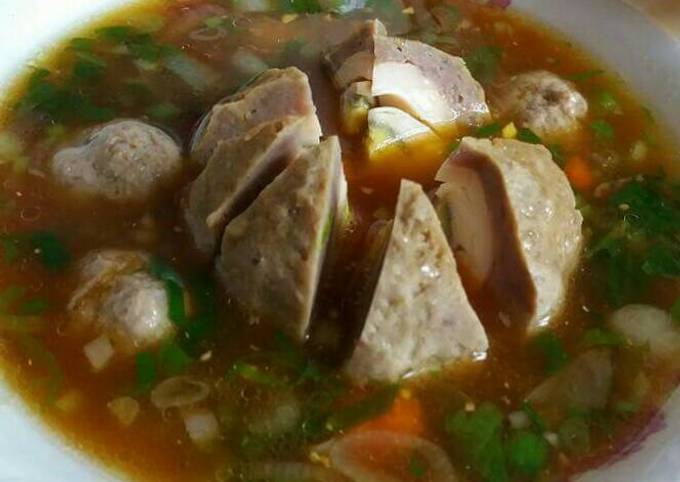 Resep Bakso telur simpel dan mudah oleh Mega Supriyatin - Cookpad