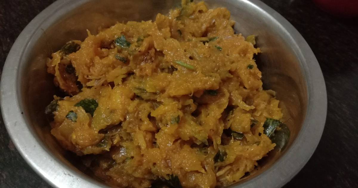 काशीफल की सब्जी (Kashifal ki sabji recipe in hindi) रेसिपी बनाने की ...
