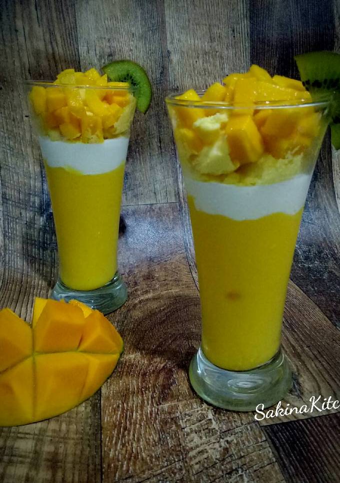 Resep King Mango (Mango Dessert) oleh Sakina Kitchen - Cookpad