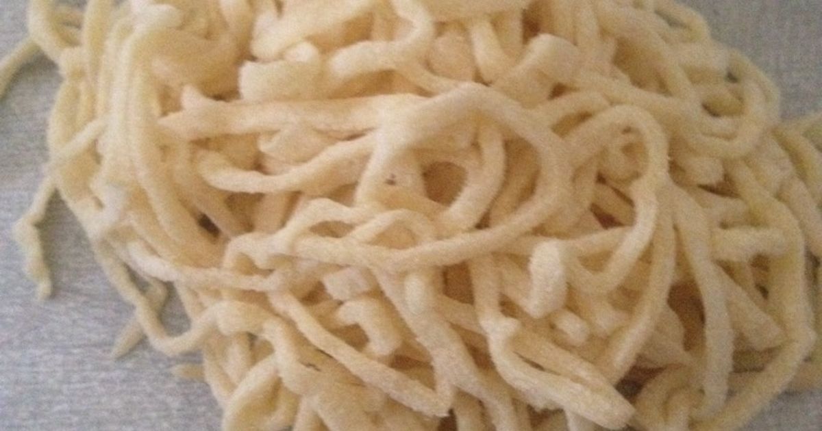 Resep Mie Homemade Handmade oleh Mayci Ainoon - Cookpad