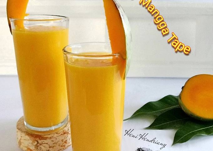 Resep Jus Mangga Tape 🍹 oleh Heni Hendriany - Cookpad