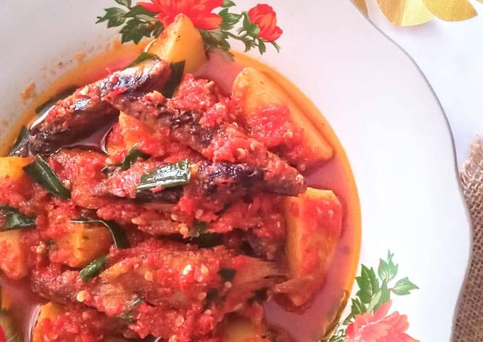 Resep Pindang Tongkol Dan Kentang Bumbu Sarden Oleh Fitri Yani Cookpad