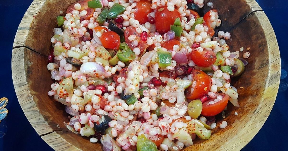 Sumac Herb Couscous Salad Recipe by ZMA - Cookpad
