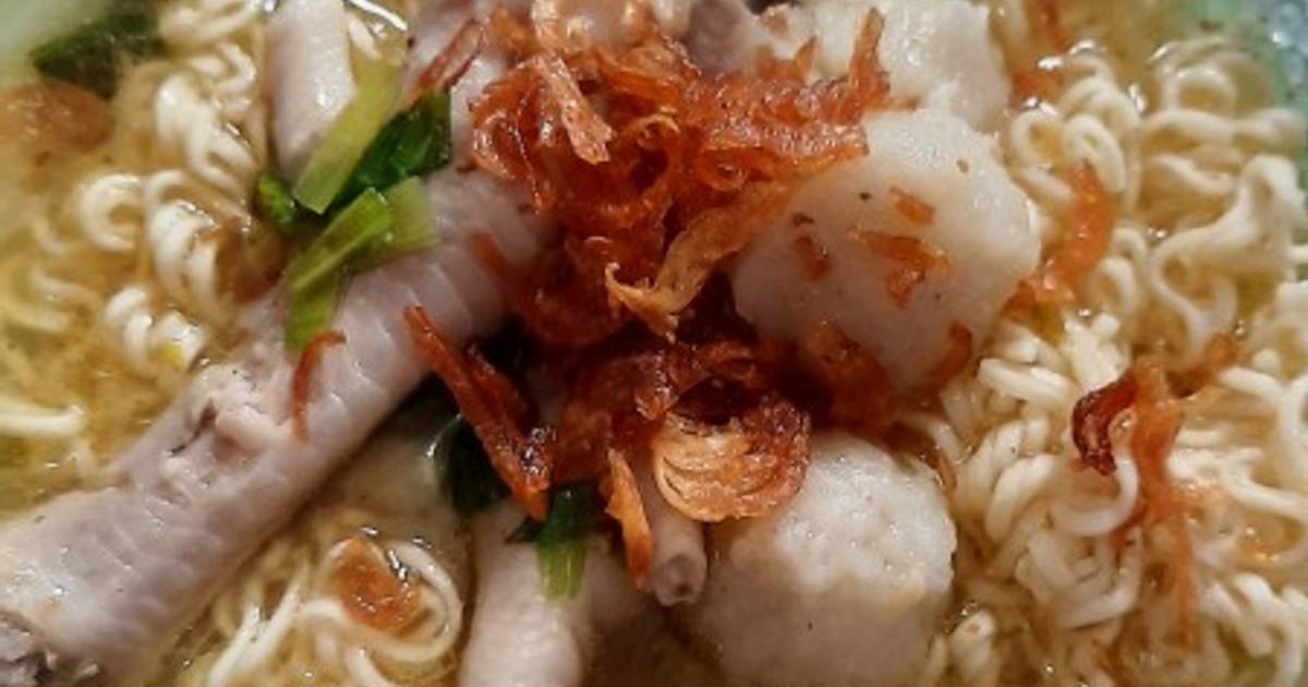 Resep Mie tulang (Mitul) oleh Liza Miumiu - Cookpad