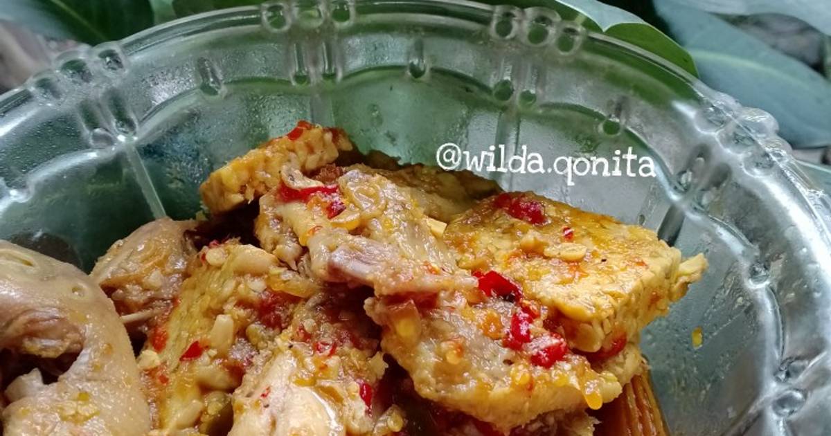 259 resep tempe ayam pedas manis enak dan mudah - Cookpad
