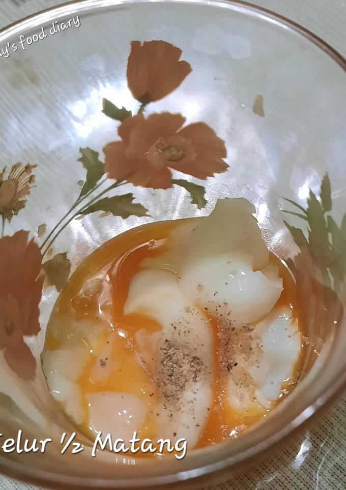Resep Telur ayam kampung ½ matang oleh Yeny Ekawaty - Cookpad