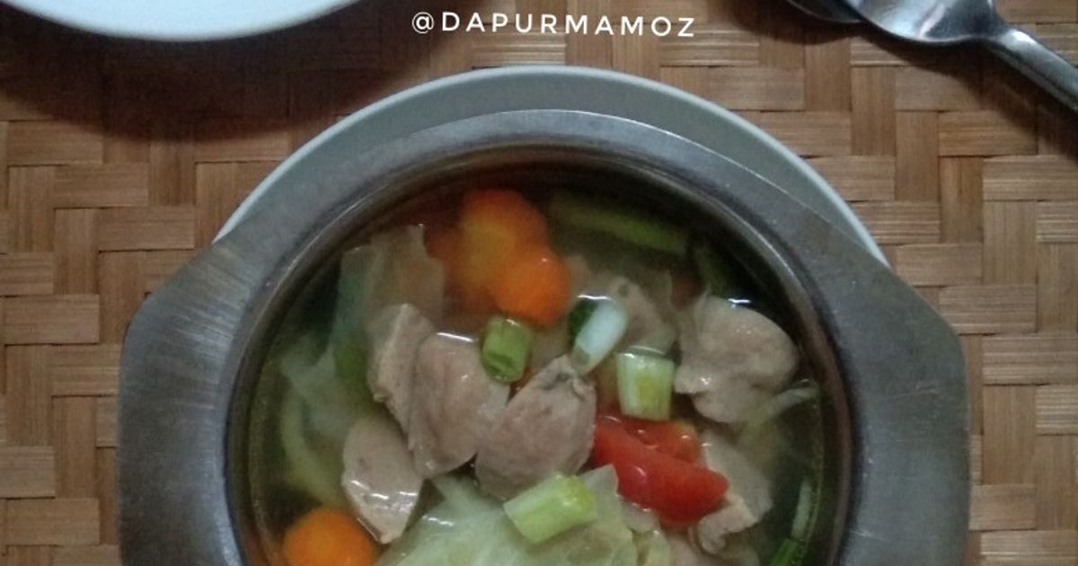 Resep sop sayuran untuk anak 1tahun rumahan enak dan mudah - Cookpad
