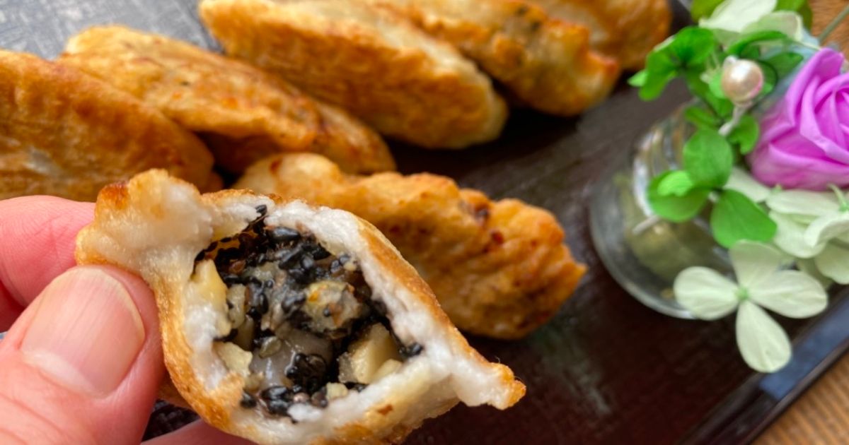 Sweet Sesame Dumplings Recipe by Aunty Eiko's international cuisine ...