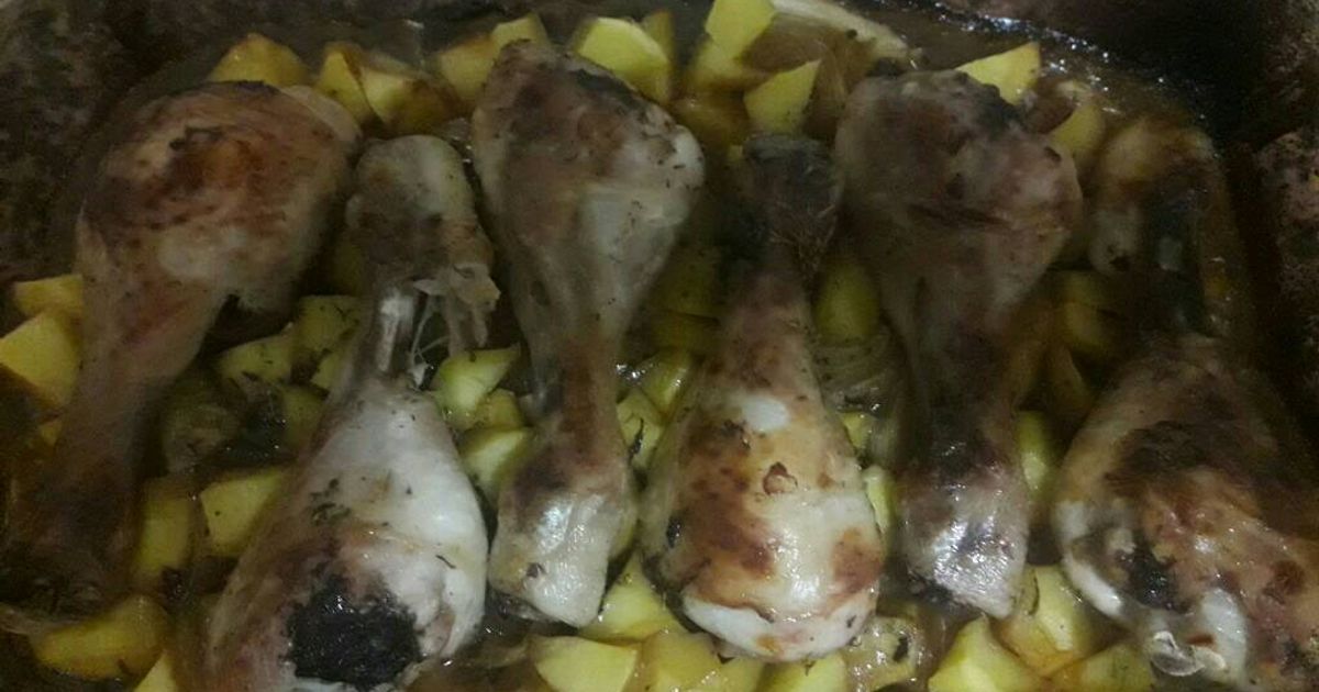 Muslos De Pollo A La Miel Y Tomillo Receta de Angeles Moncho Tomas- Cookpad