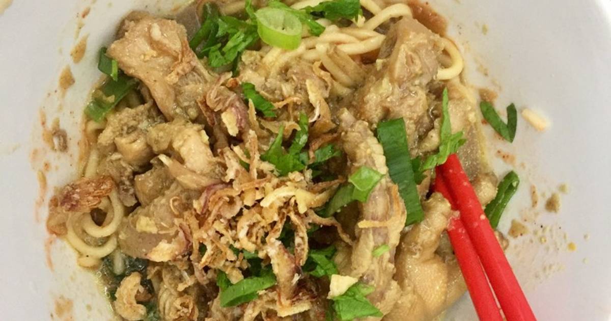 Resep Mie ayam ala Mamy Nia oleh Sri Nia Sari - Cookpad