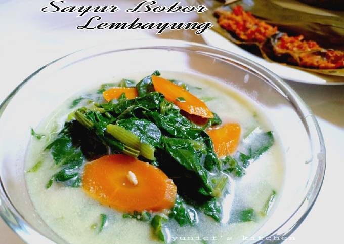 Resep Sayur bobor lembayung oleh Yunif's Kitchen - Cookpad