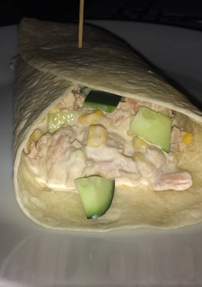 Wraps fríos fáciles Receta de Luisa- Cookpad