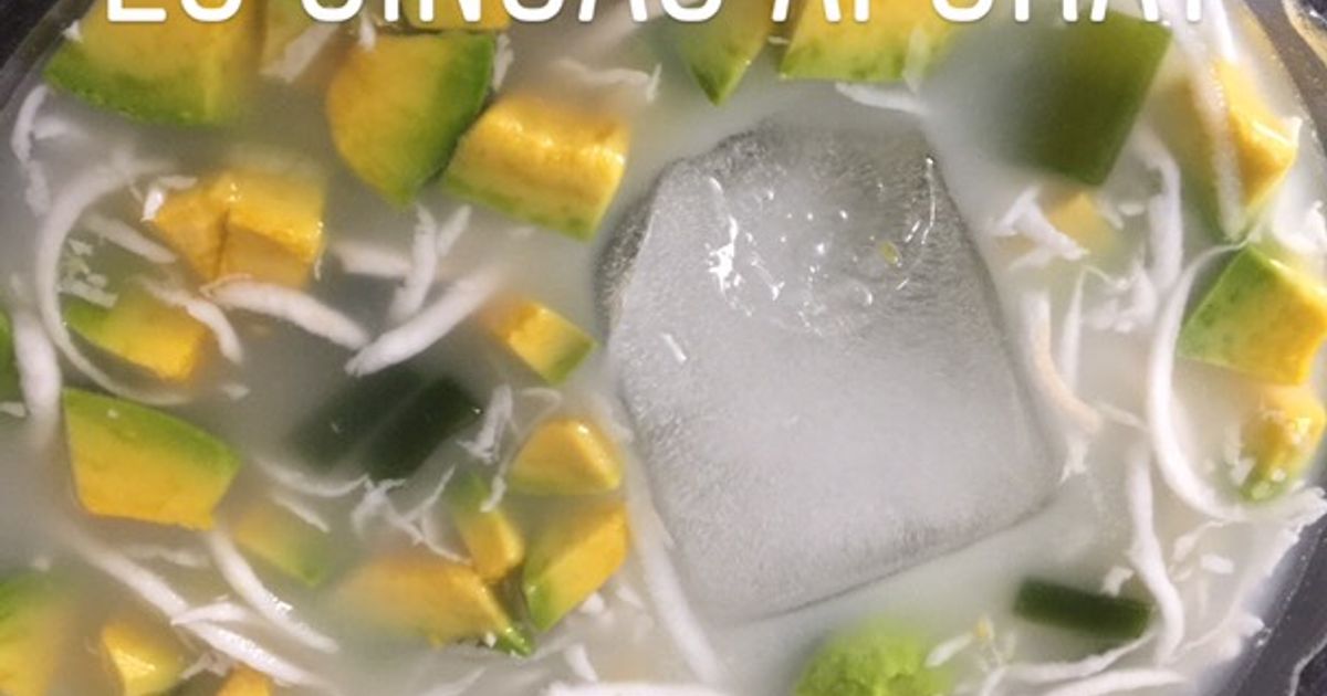 Resep Es Cincau Apokat oleh Hatawa family - Cookpad