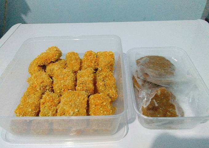 Resep Nugget daging sapi frozen oleh Kiki_Nomuyepo - Cookpad
