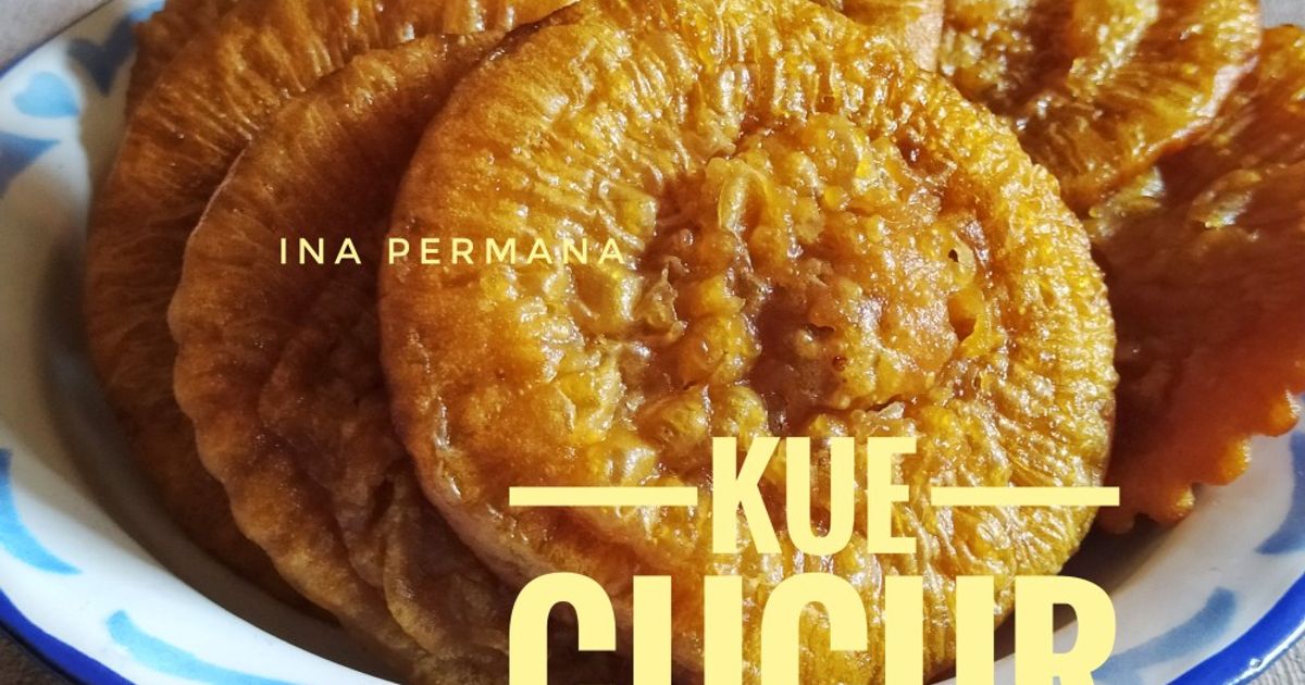 Resep Cucur Gula Merah oleh Ina Permana - Cookpad