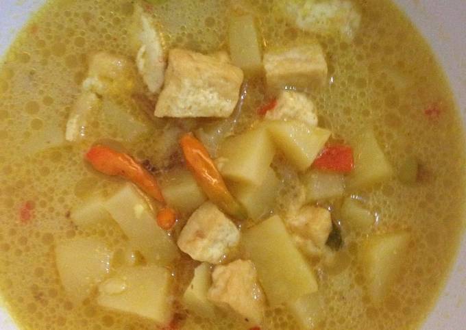 Resep Sayur kentang tahu oleh susilw - Cookpad