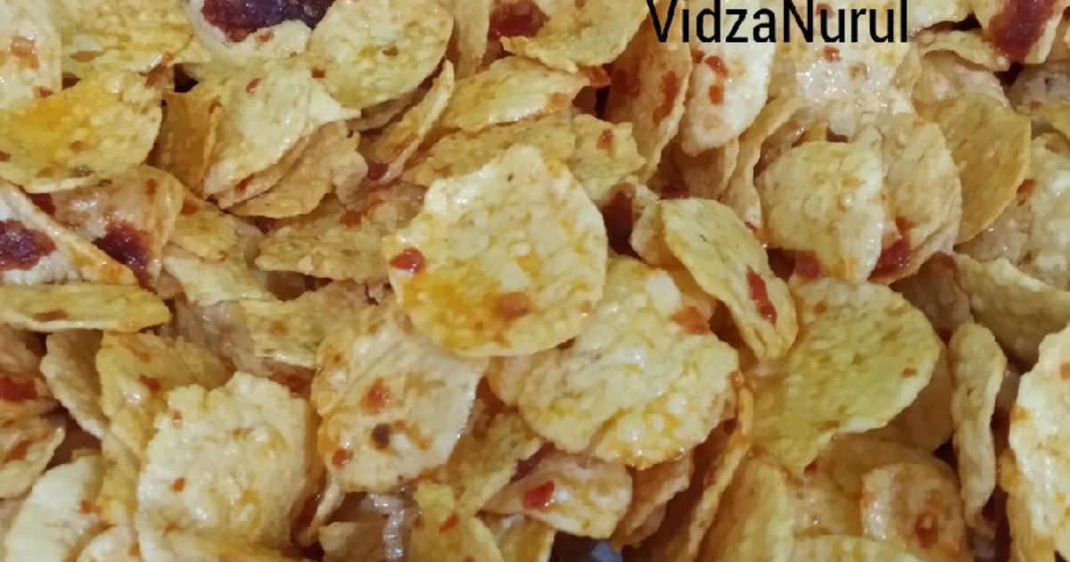 Resep Krupak Balado (Krupuk Opak) oleh Vidza Nurul - Cookpad