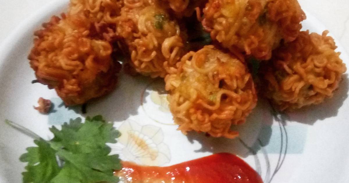 Indian style Maggi balls Recipe by prajapati pooja - Cookpad
