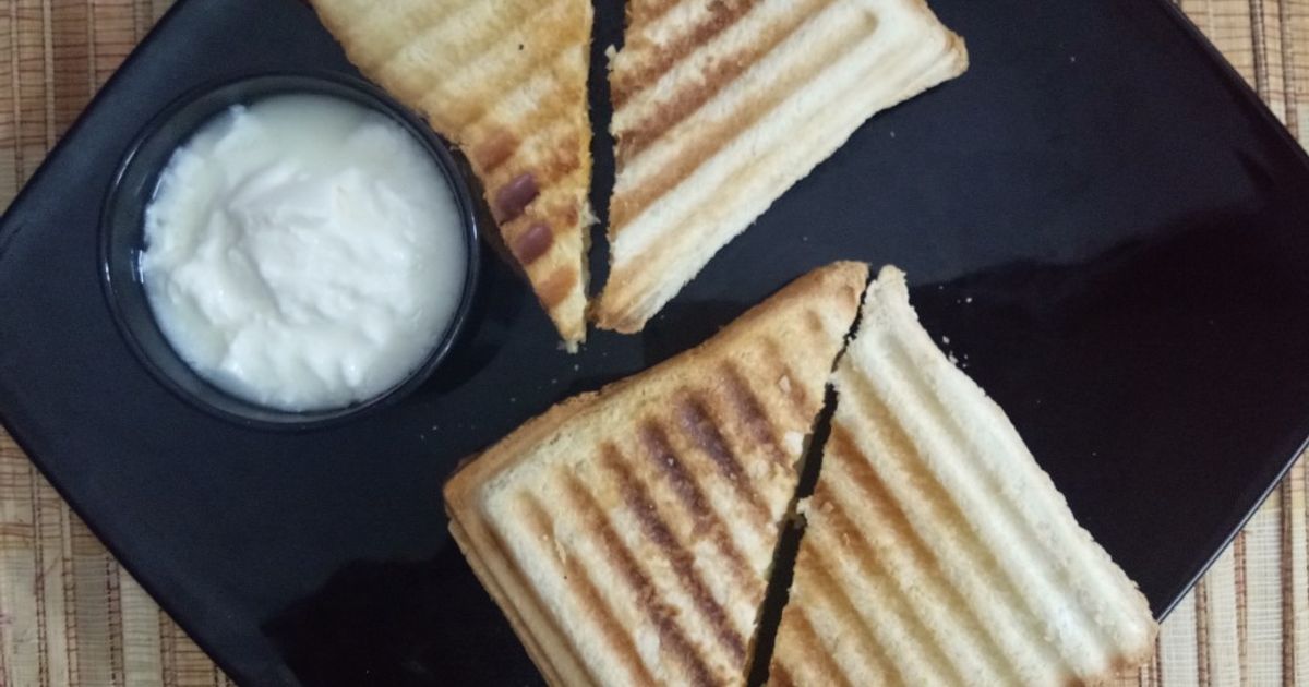 Curd Sandwich Recipe by Ilavarasi Vetri Venthan - Cookpad