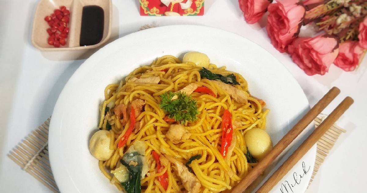 Resep 142. Siu Mie (Mie Panjang Umur) - Halal oleh Re Milik - Cookpad