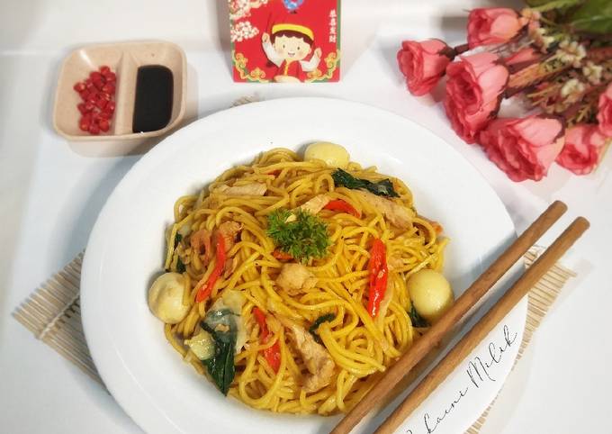 Resep 142. Siu Mie (Mie Panjang Umur) - Halal oleh Re Milik - Cookpad