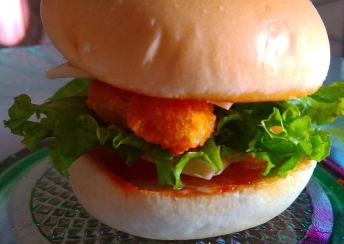 Resep Mini burger nugget oleh Icha muhammad rimawan - Cookpad